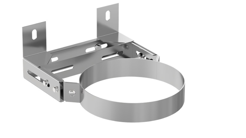 Solinox Wall Fixing Bracket Single Wall - Modern Fireplaces