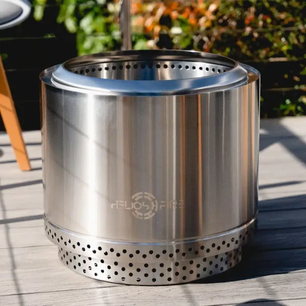 Helios Fire Eros Fire Pit: Enjoy Smokeless Evenings - Modern Fireplaces
